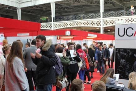Day one at the UCAS London Exhibition - National Design Academy
