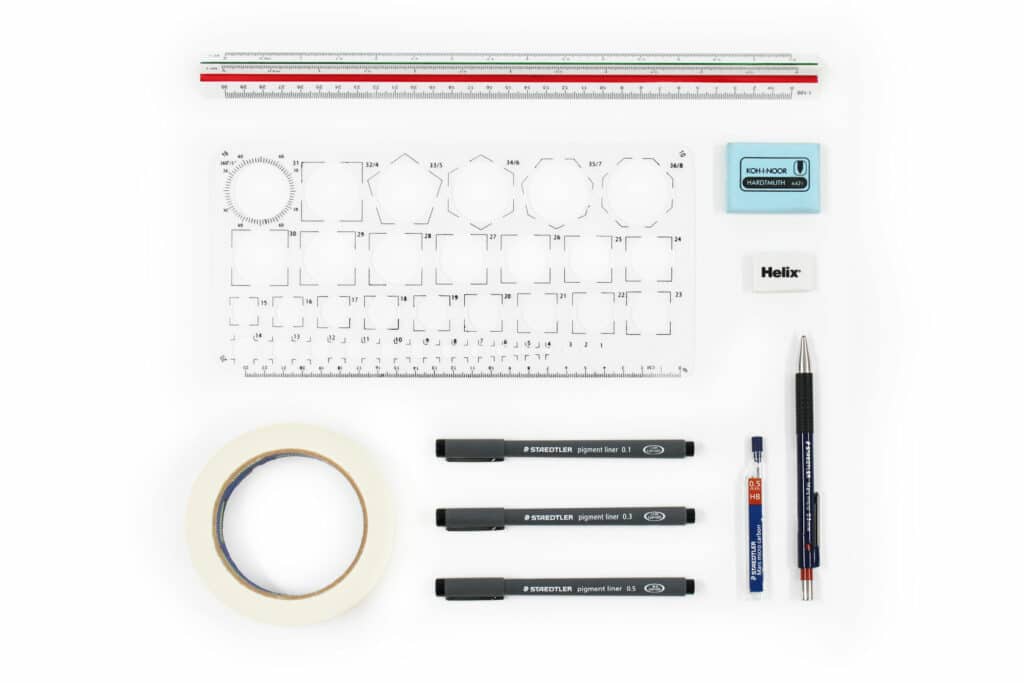 Technical Drawing Equipment Kit - National Design Academy