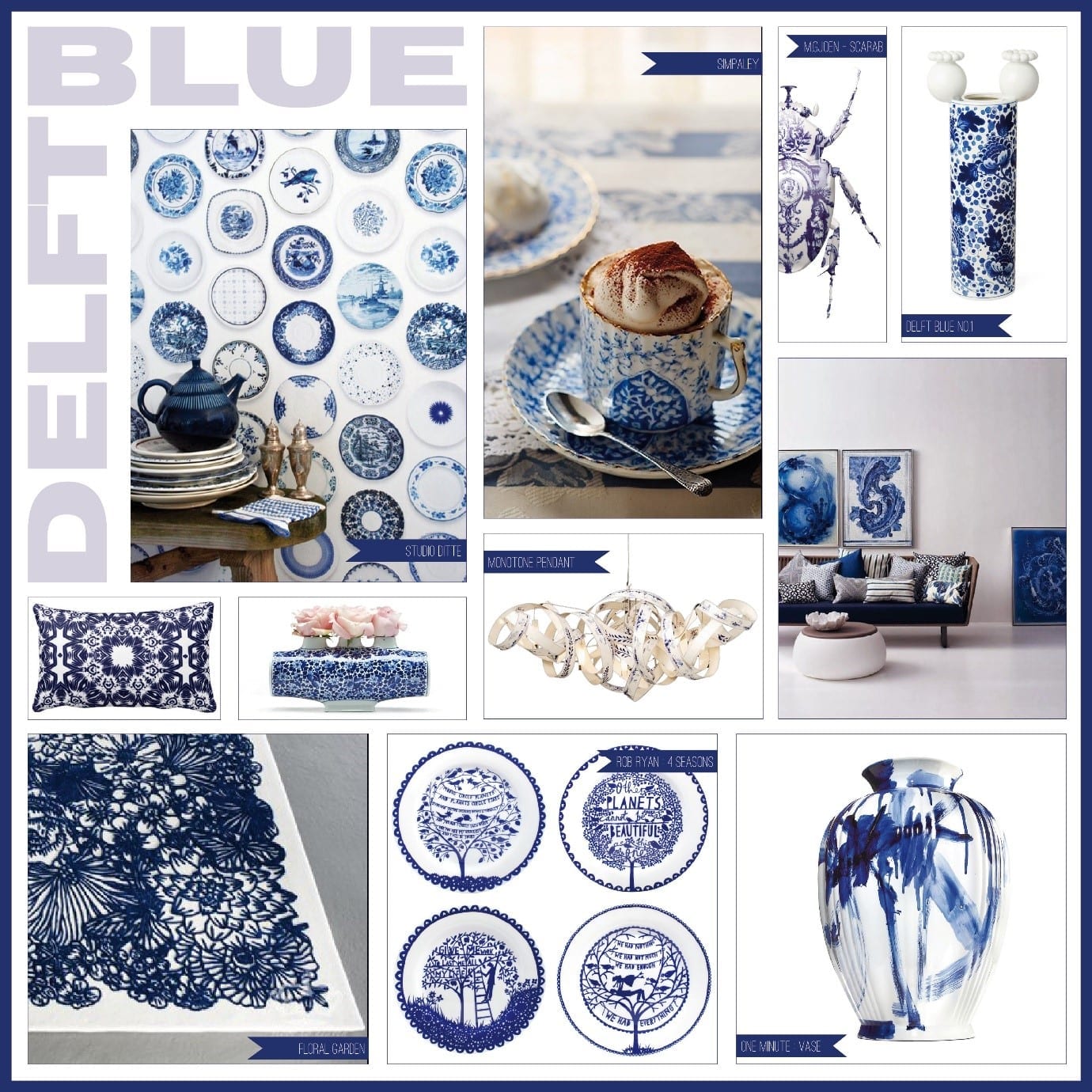 Interior Design Trends 2016 - Inspired by Delft | NDA Blog